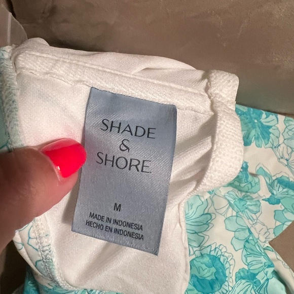 Shade & Shore | Swim | Brand New Shade And Shore Floral Print Ruffle ...